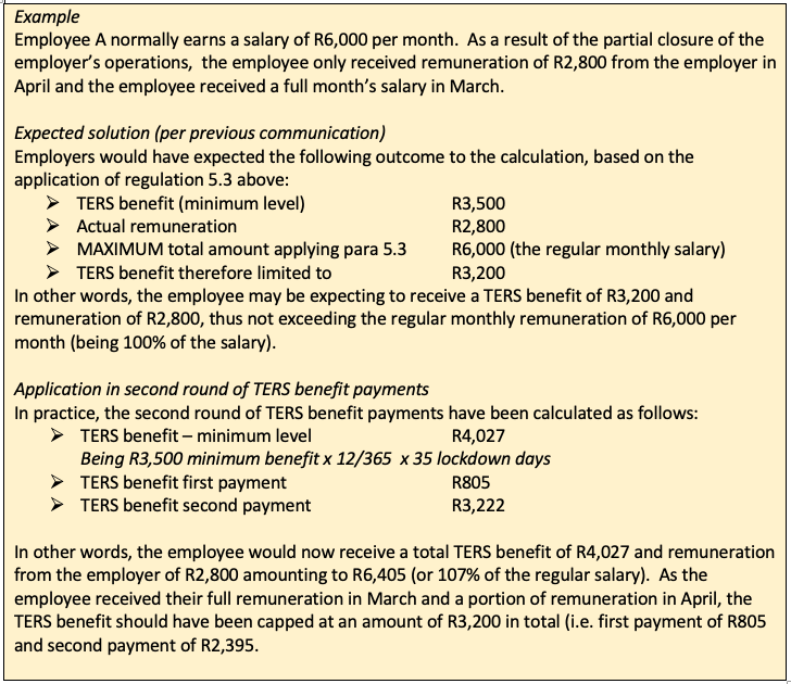 COVID-19: Temporary Employer-Employee Relief Scheme (TERS) – Further ...